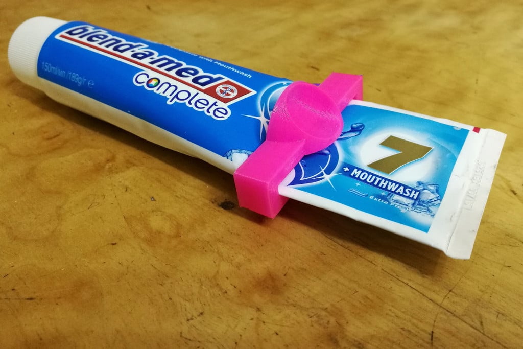 Customizable Toothpaste Squeezer by Jarek | Download free STL model ...