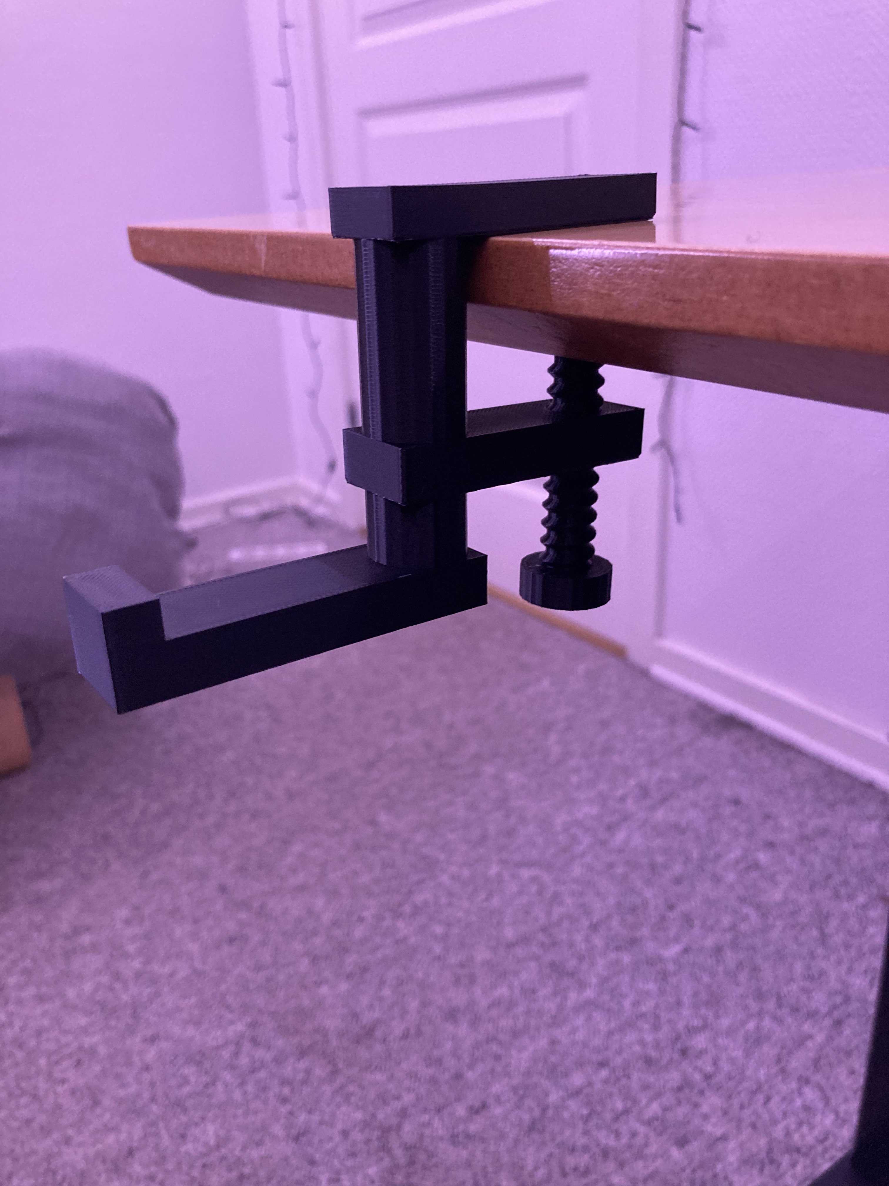 Headset hanger by Superprint | Download free STL model | Printables.com