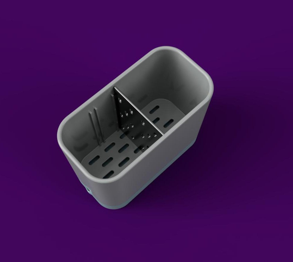 Sink Caddy with Self Drain and Adjustable Divider by jimerb | Download ...