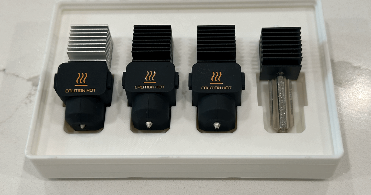 Gridfinity - Bambu A1 / A1 mini Nozzle Holder by willchill | Download ...