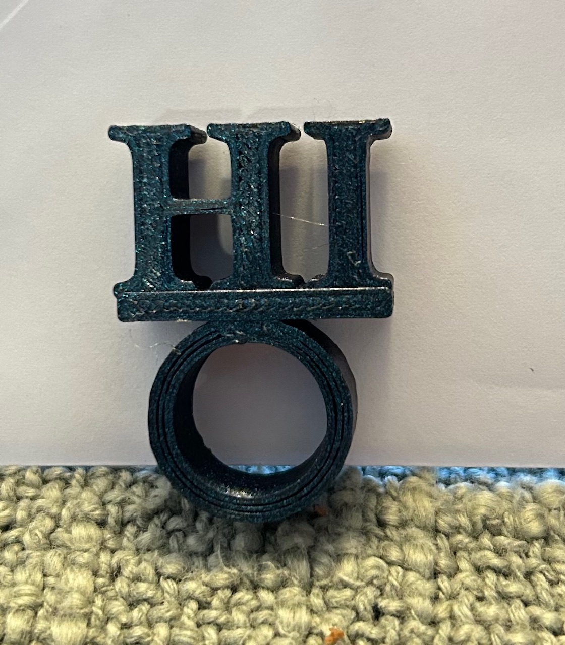 "HI" finger puppet by 3d kids | Download free STL model | Printables.com