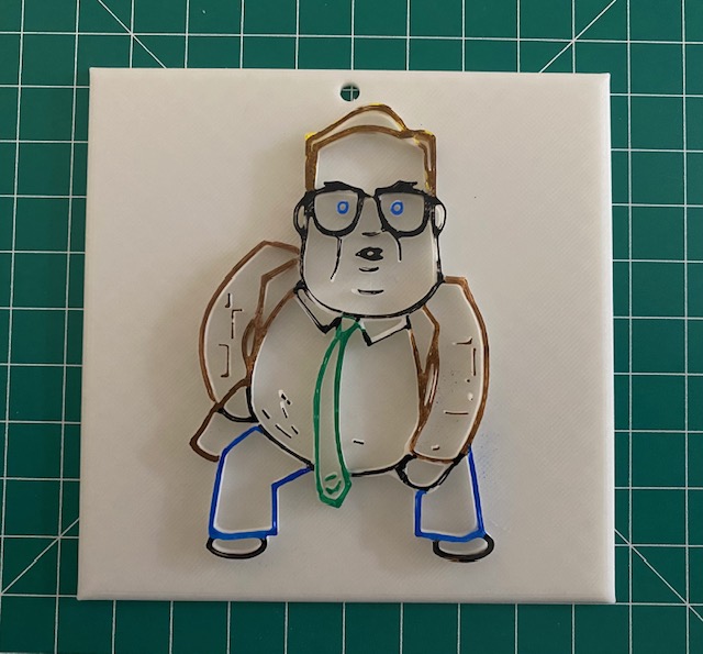 Matt Foley Wall Art by AlanH007 | Download free STL model | Printables.com