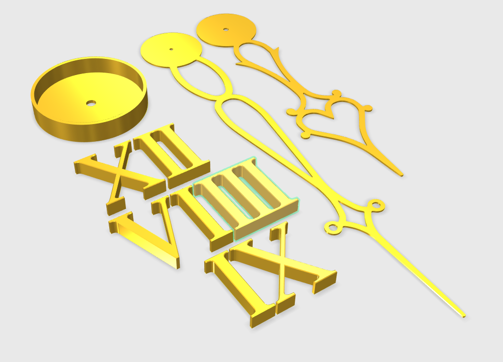 Big Wall Clock by Predrag Čkautović | Download free STL model ...