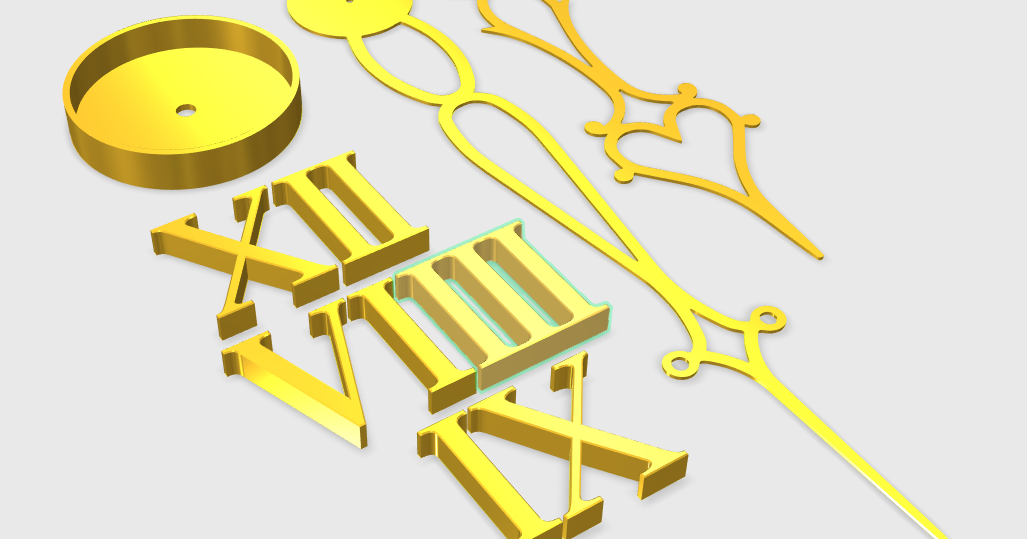 Big Wall Clock by Predrag Čkautović | Download free STL model ...