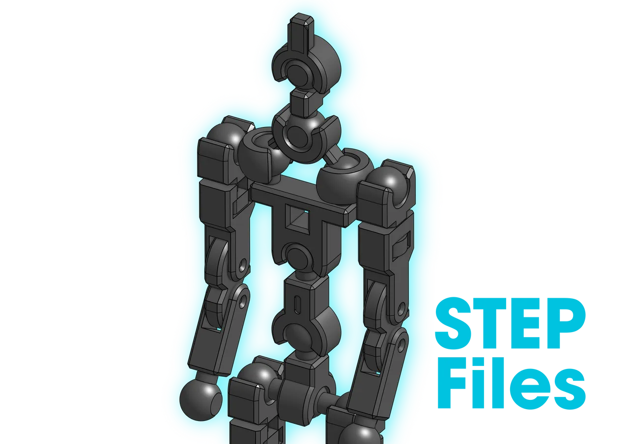Dummy 13 Frame STEP File by 6d6178 | Download free STL model ...