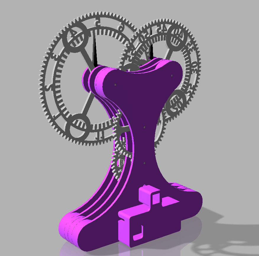 Wonky Clock por Dylan Truong | Descargar modelo STL gratuito ...