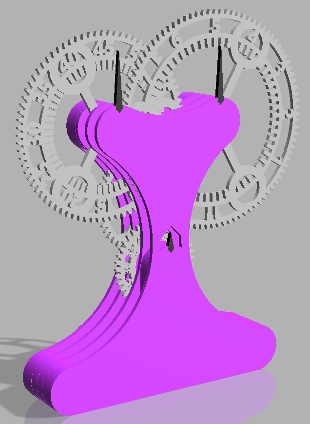 Wonky Clock por Dylan Truong | Descargar modelo STL gratuito ...