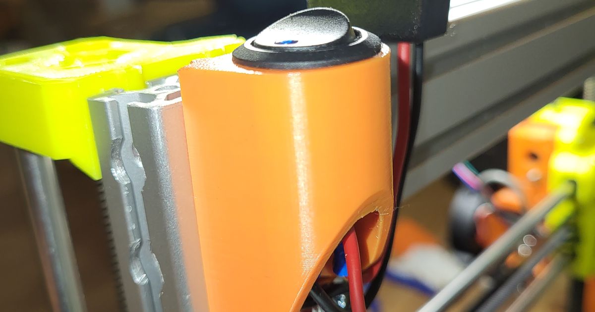 19mm Switch Mount / Holder by AlexP | Download free STL model ...