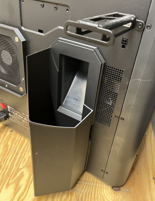 Bambu Lab P1S Magnet Mount Poop Chute/Bin for Spool Use by duffwv ...