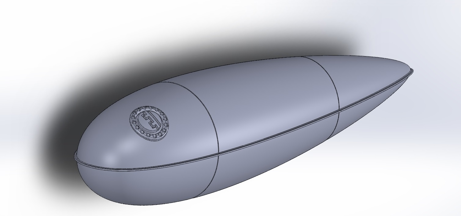 P51 Mustang Drop Tank for RC Planes by Makers Workshop | Download free ...