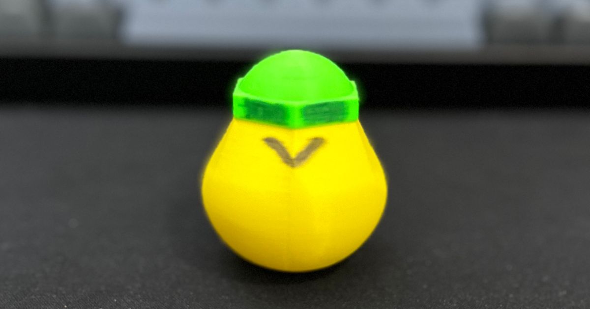 Mini Self Balancing Toy Fidget by Anefecious | Download free STL model ...