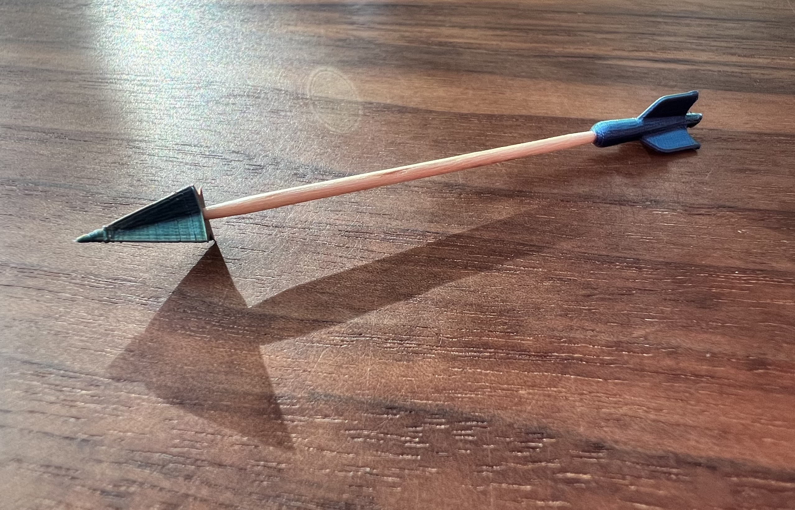 Arrow (toothpick decor) by cookiecrook | Download free STL model ...