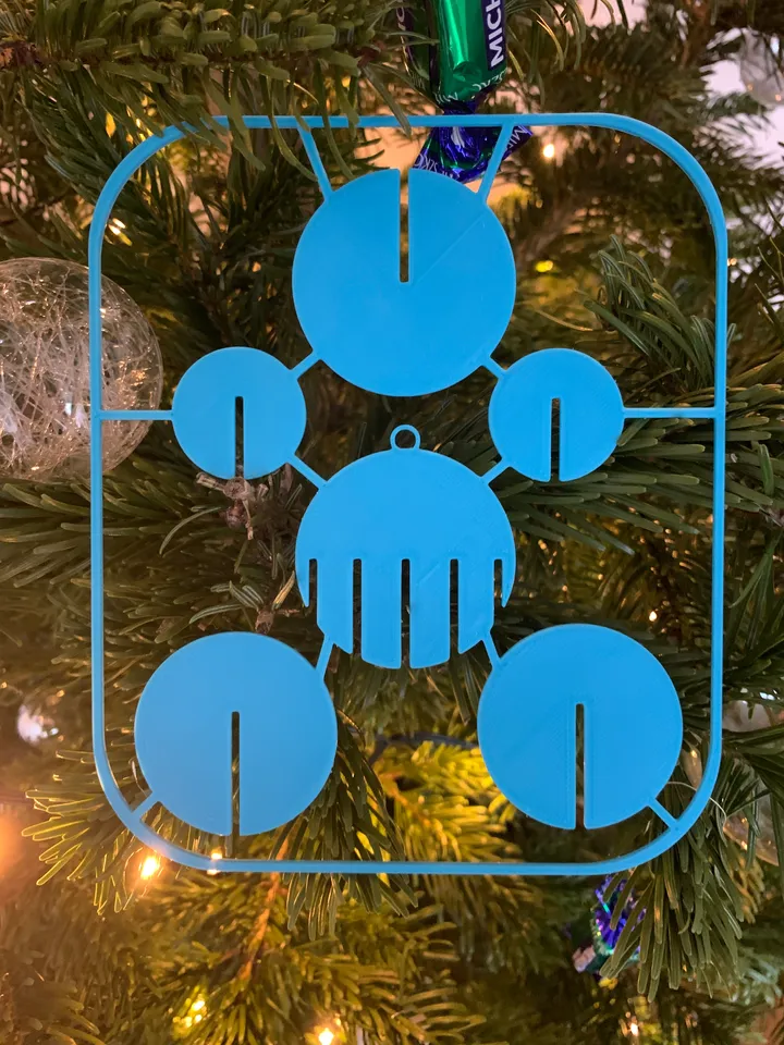 Cristmas Ornament Kit Card by Asft Dns | Download free STL model ...