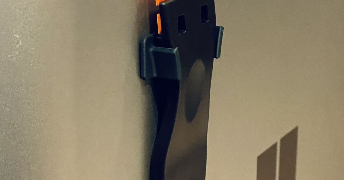 Plastic Razor Blade Scraper Wall Mount Holder by schiko | Download free ...