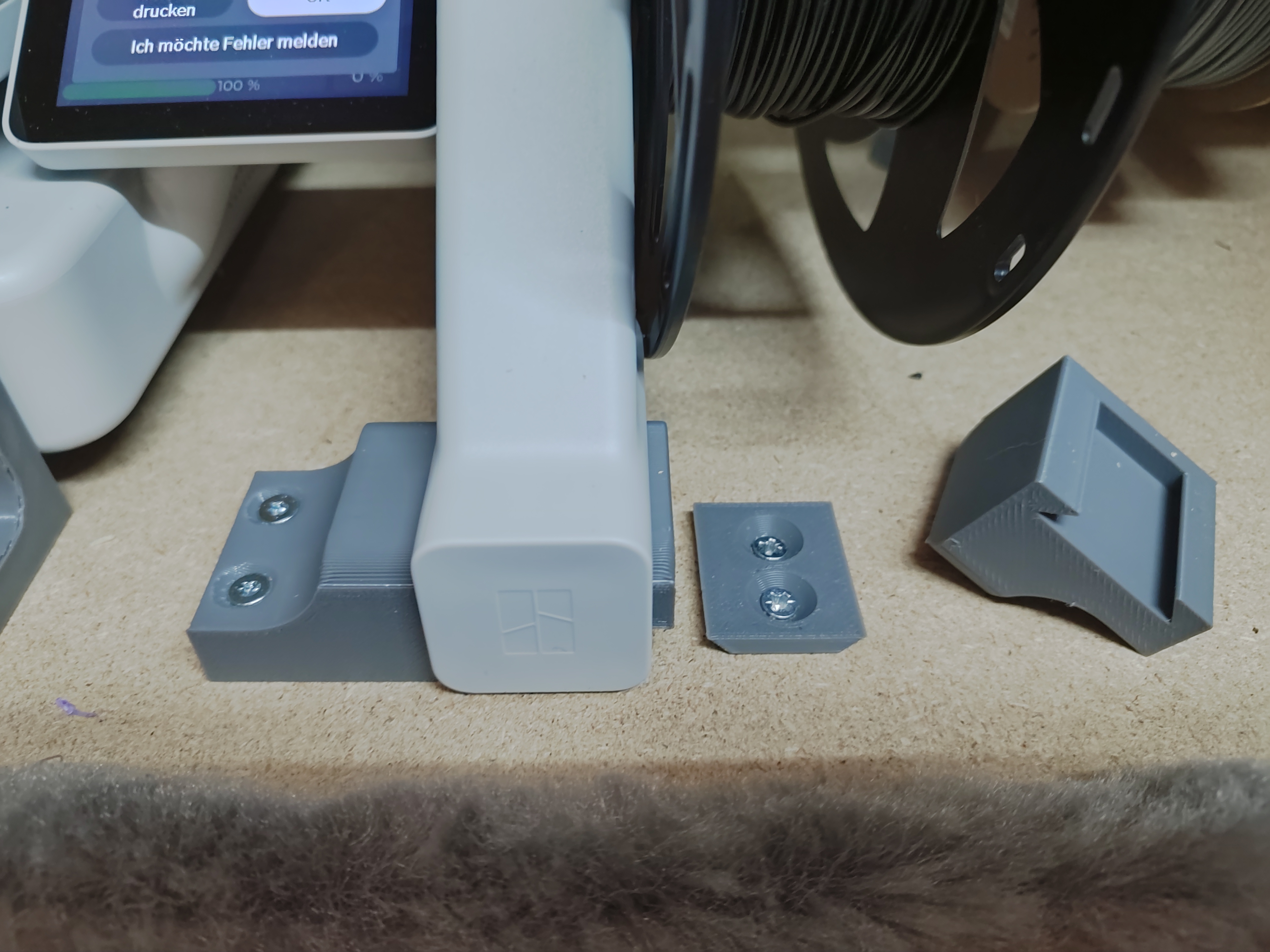 Bambu Lab A1 external spool mount / holder by redaeq | Download free ...