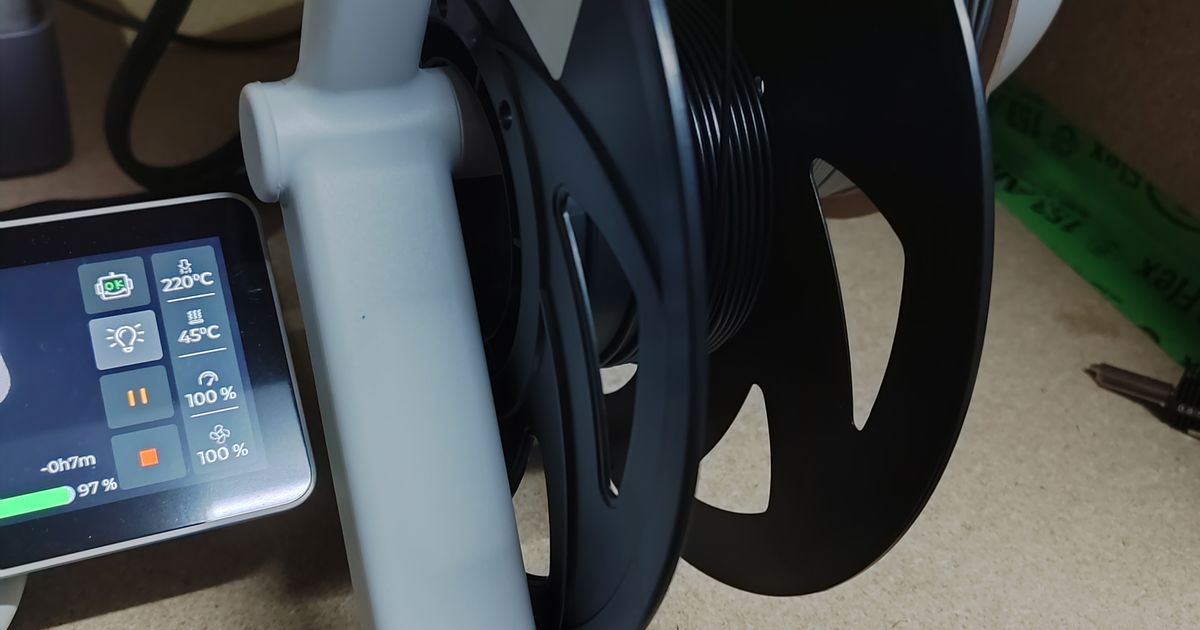 Bambu Lab A1 external spool mount / holder by redaeq | Download free ...