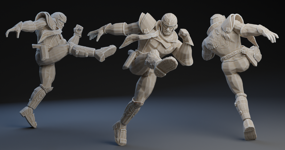 Captain Falcon by Peter Farell | Download free STL model | Printables.com