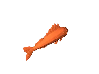 Cartoon Walleye by Peter Farell | Download free STL model | Printables.com