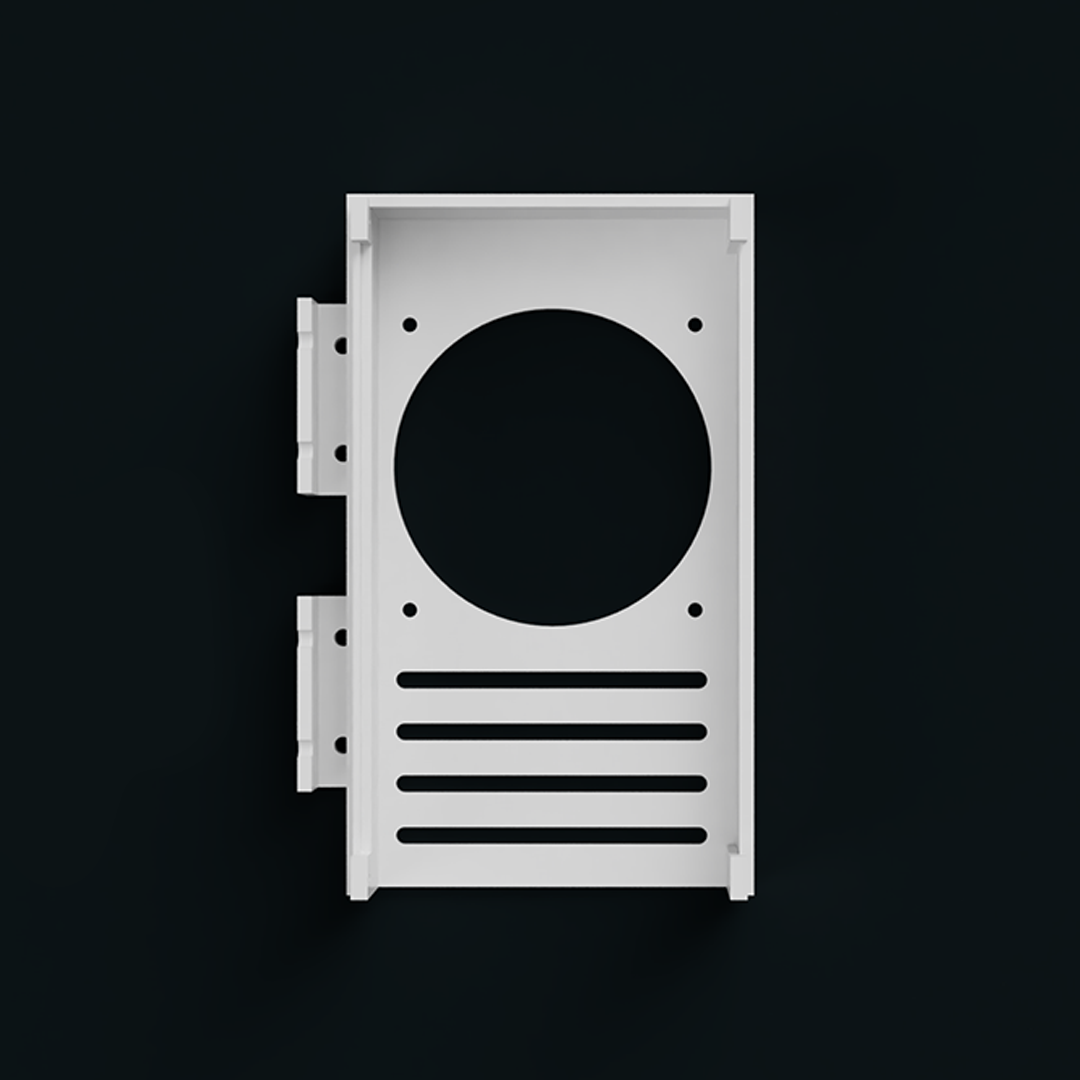 Ender 3 V2 PSU cover with vent by BEmeow | Download free STL model ...