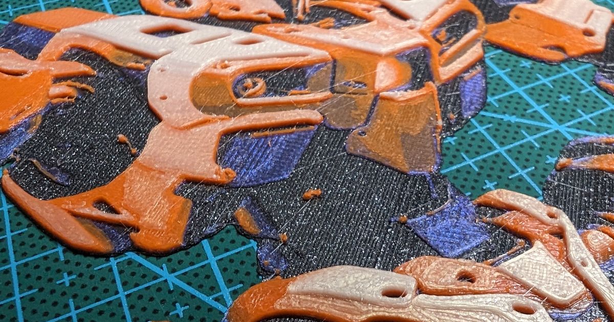 HueForge - Mecha (AI Art) par Avuja | Téléchargez gratuitement un ...