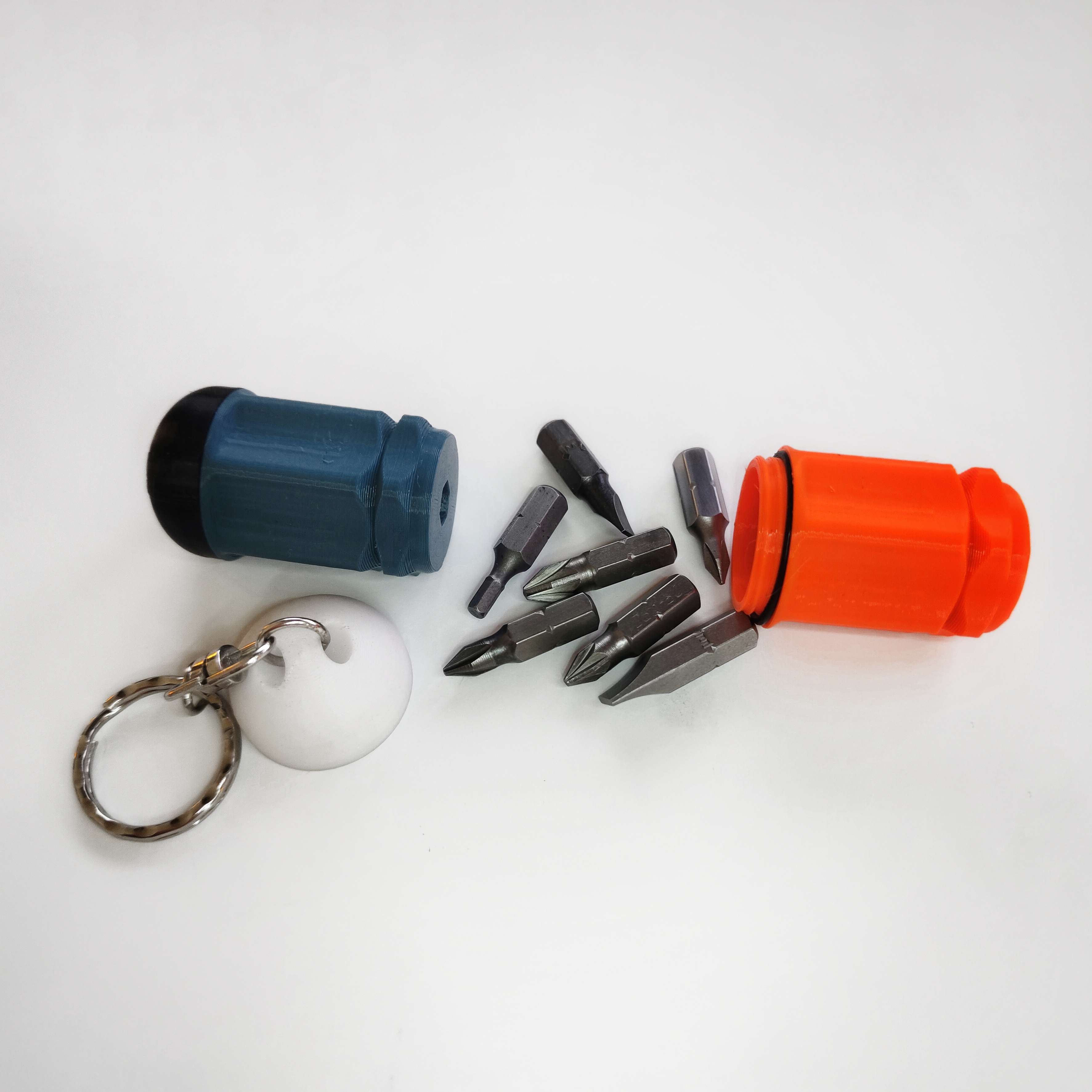 Compact Retro Screwdriver Keychain by ncsandor | Download free STL ...