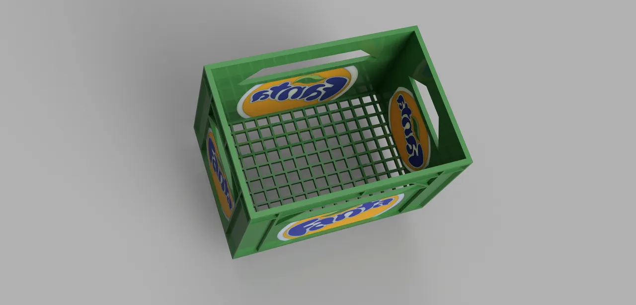 6x33cl Fanta slim can crate by Tomson Design | Download free STL model ...