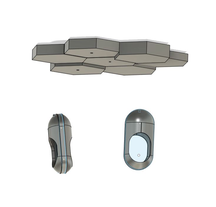 Hexa lustre by Thierry GERARD | Download free STL model | Printables.com