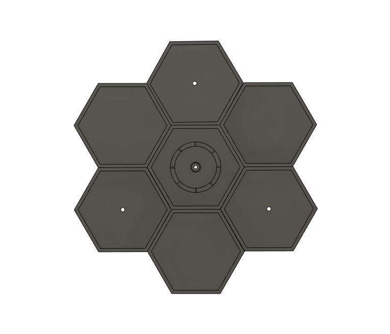 Hexa lustre by Thierry GERARD | Download free STL model | Printables.com