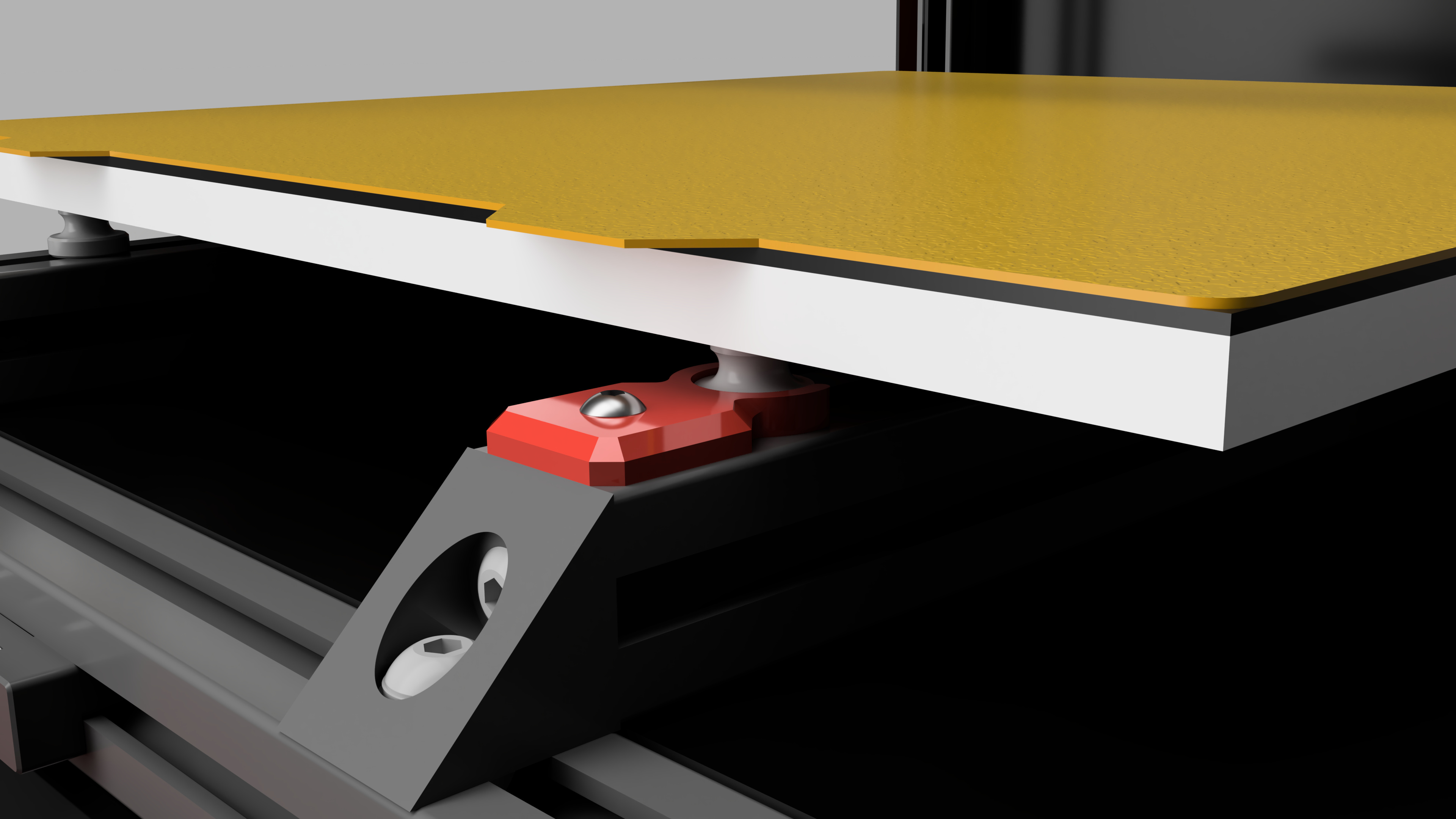 Voron 2 Bed Stop Stopper Mount guide Holder by Drak | Download free STL ...