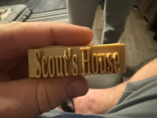 Scouts House by Brandonh527 | Download free STL model | Printables.com