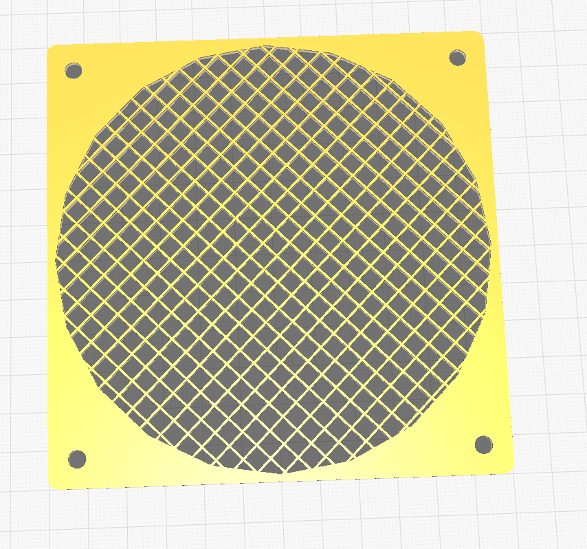 120mm Fan Grill by SantyC93 | Download free STL model | Printables.com