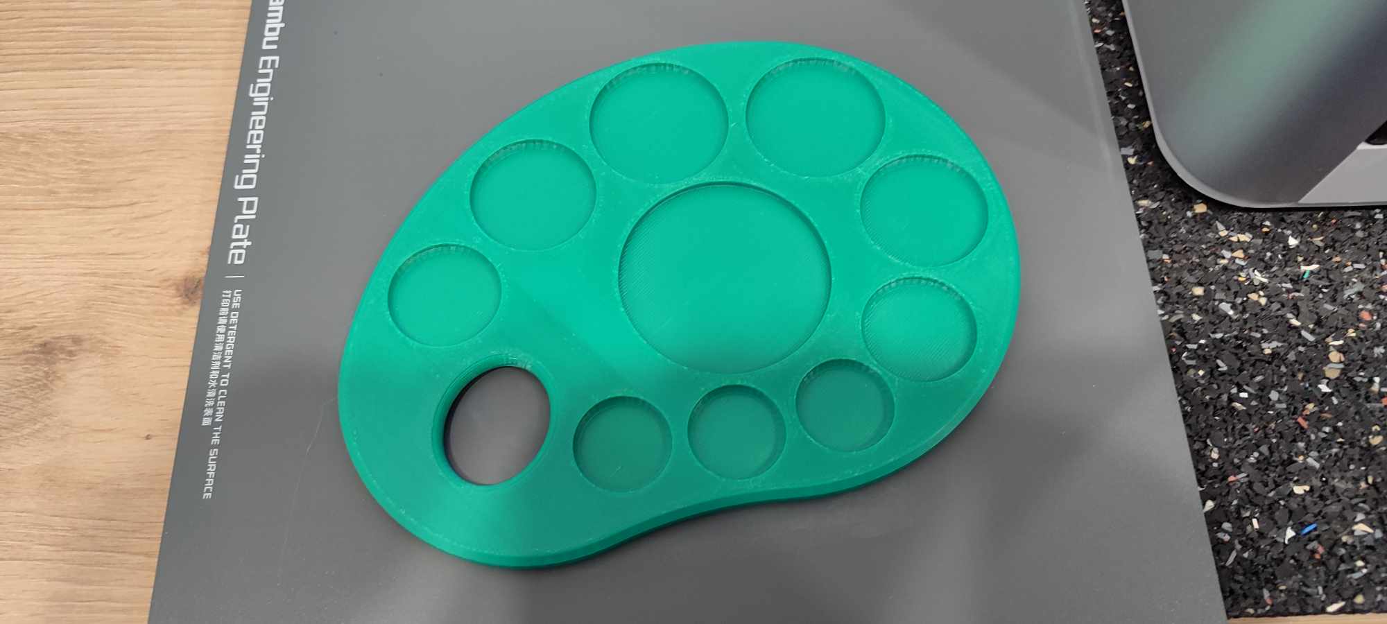 Paint Pallette by 3D_Print | Download free STL model | Printables.com