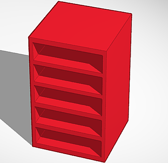 desktop drawer by Spacebar74 | Download free STL model | Printables.com