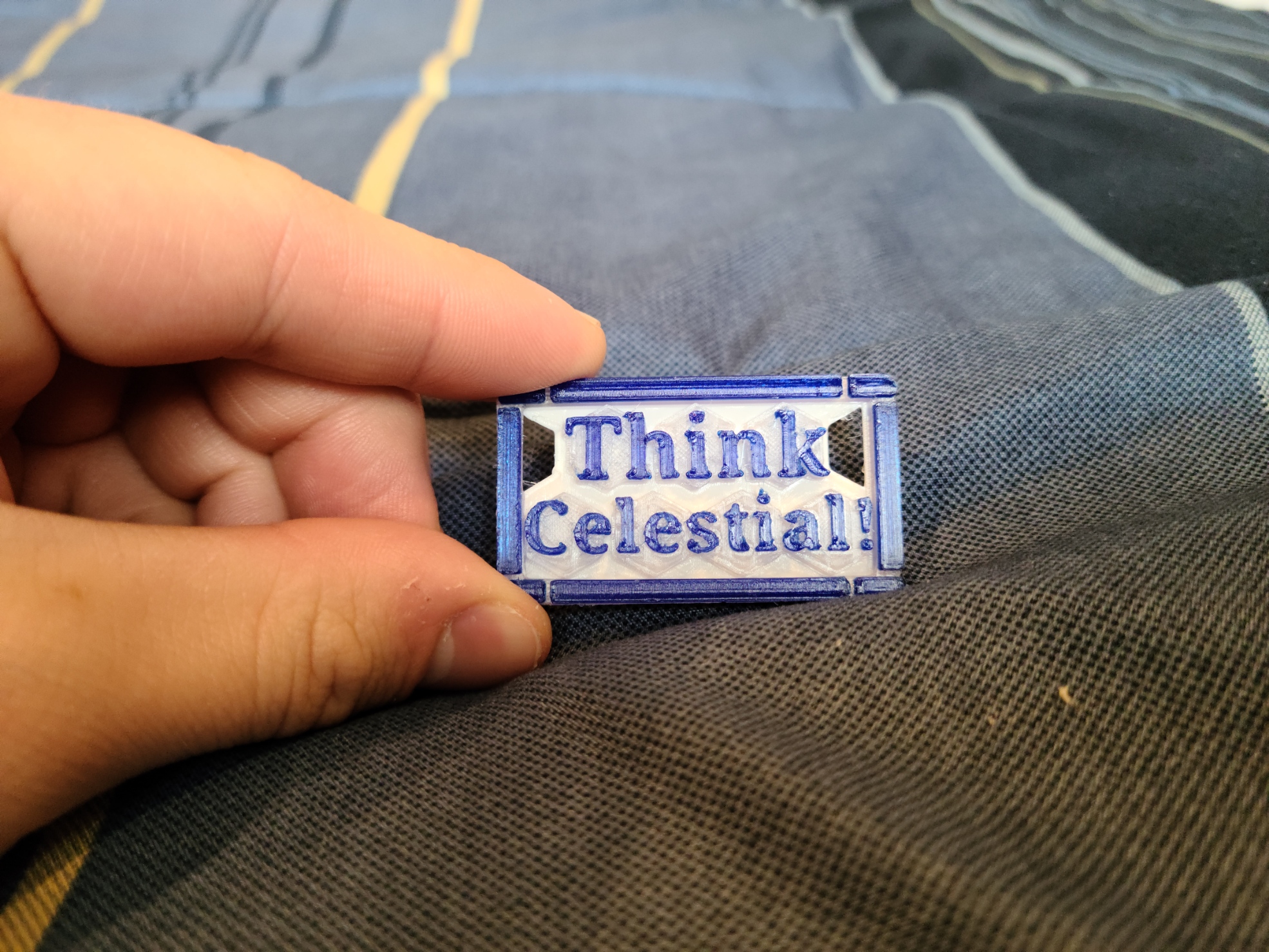 Think Celestial Keychain by Arkmaster | Download free STL model ...