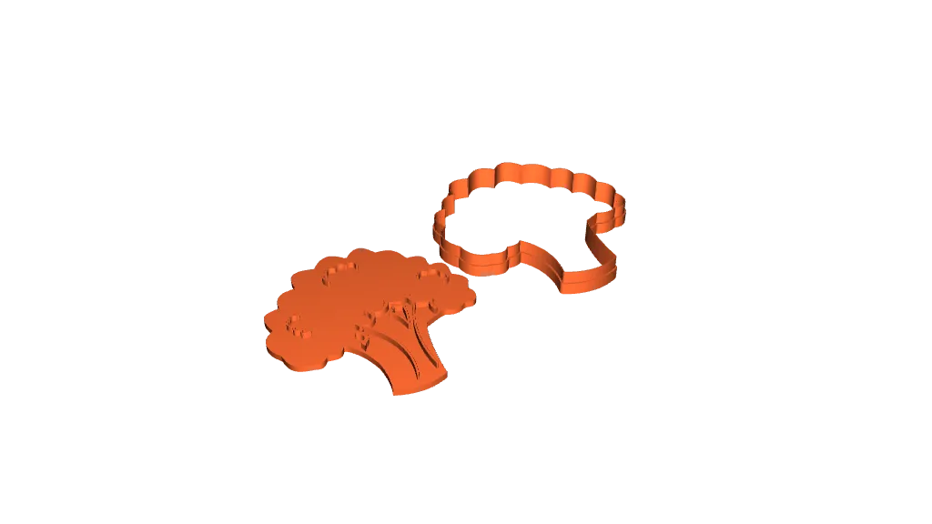 Broccoli Cookie Cutter by Ian | Download free STL model | Printables.com