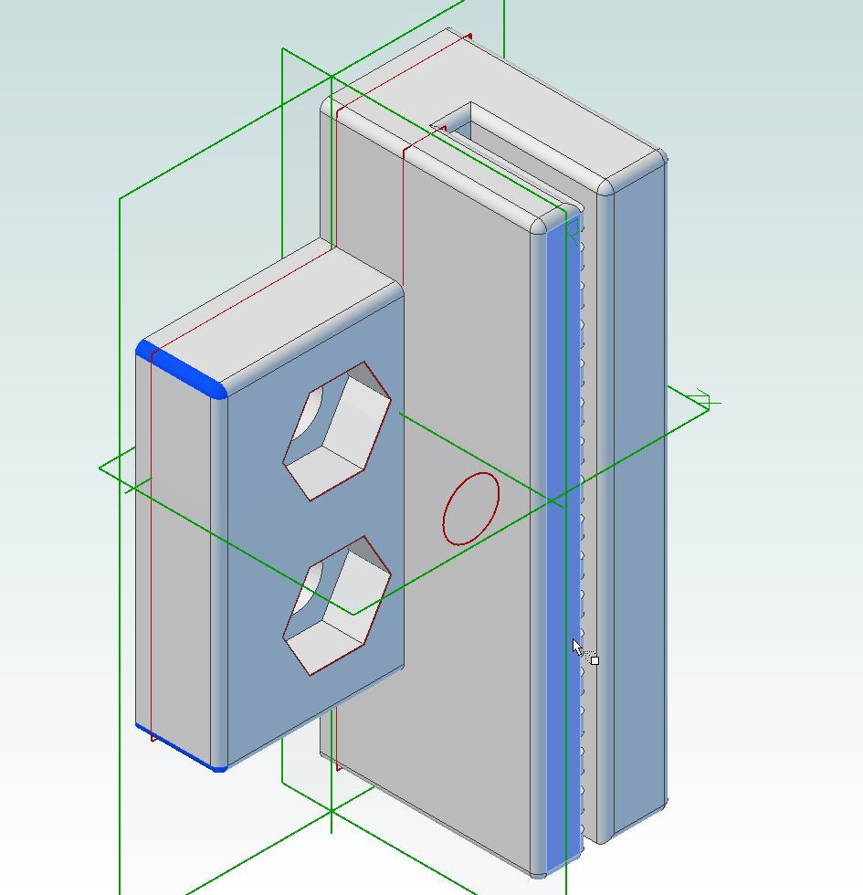 Belt Clamp for Kossel 2020 V2 by chaoschris | Download free STL model ...