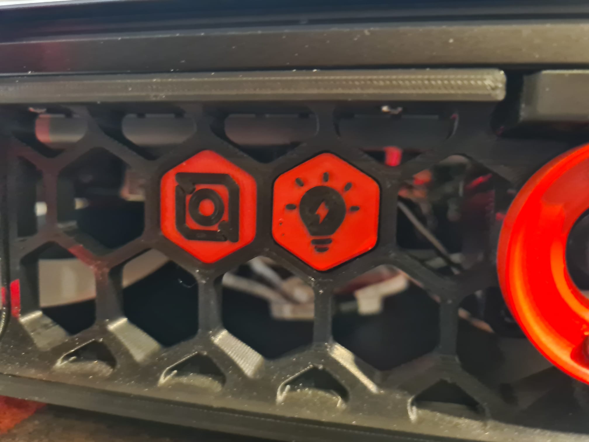 Voron Skirt Button Light symbol by Mauxx91 | Download free STL model ...