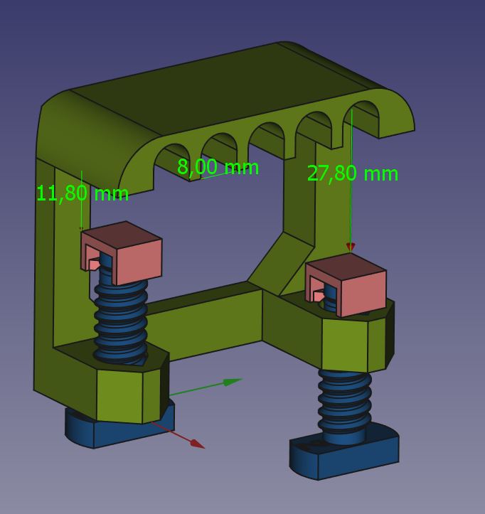 Cable Guide Desk Clamps by xyz | Download free STL model | Printables.com