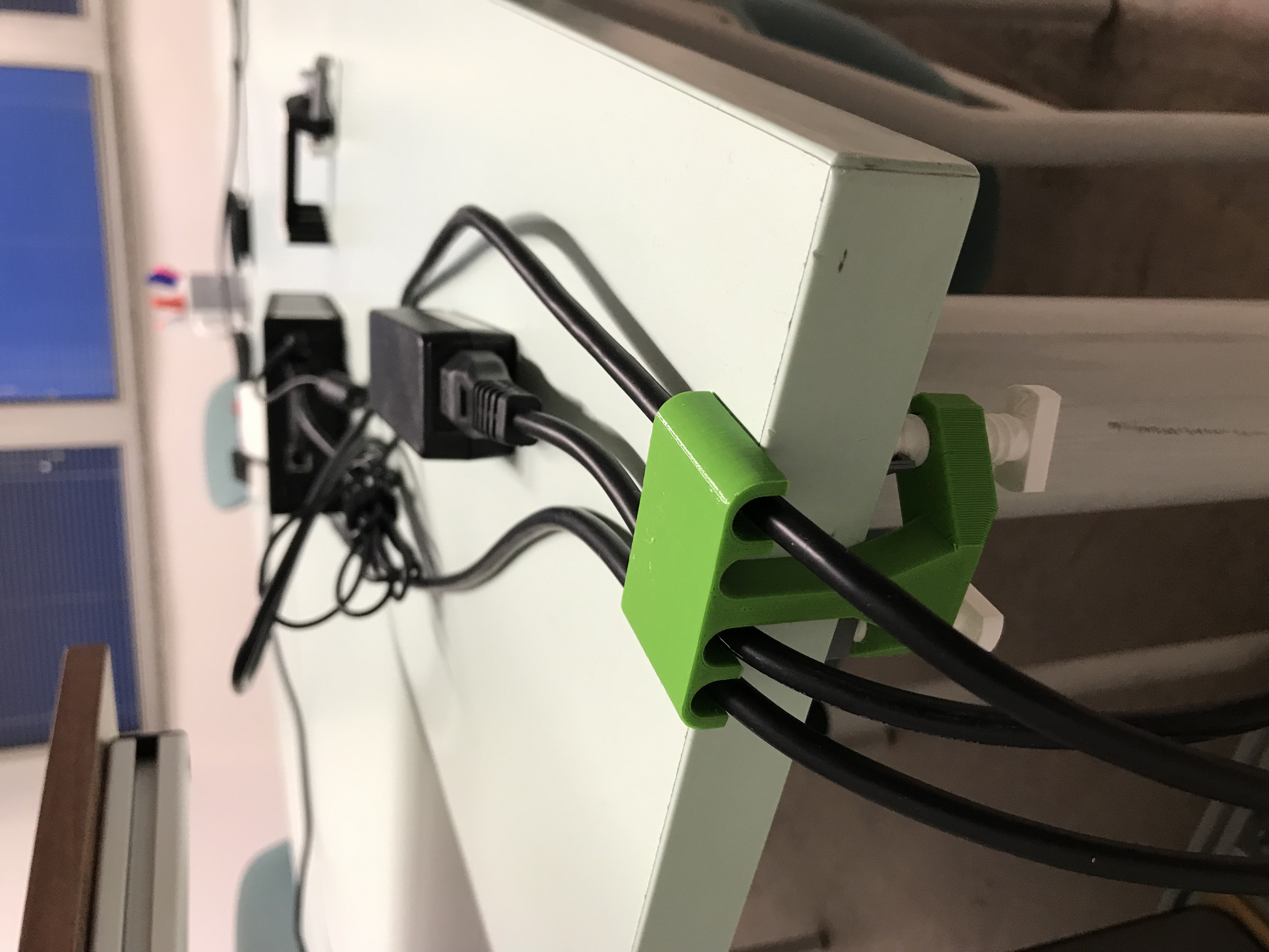 Cable Guide Desk Clamps by xyz | Download free STL model | Printables.com