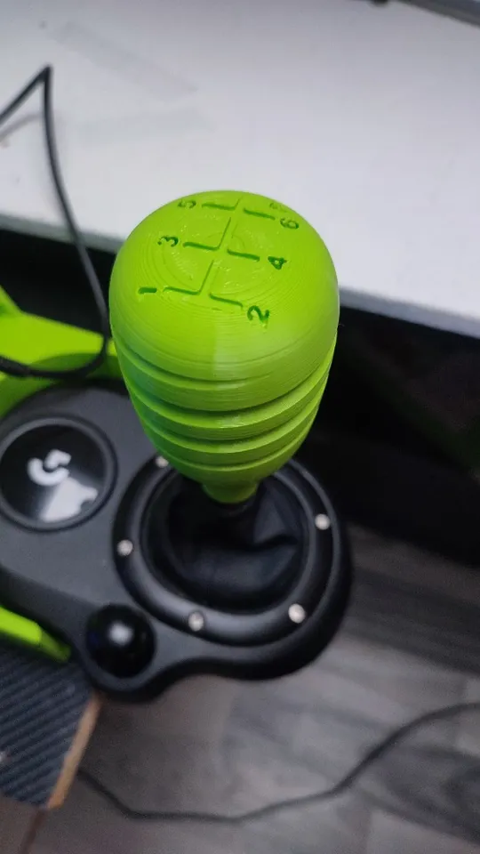 Logitech shifter knob by Milan | Download free STL model | Printables.com