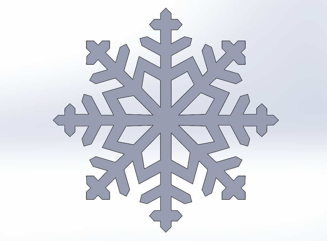 snowflake by The perfect layer | Download free STL model | Printables.com