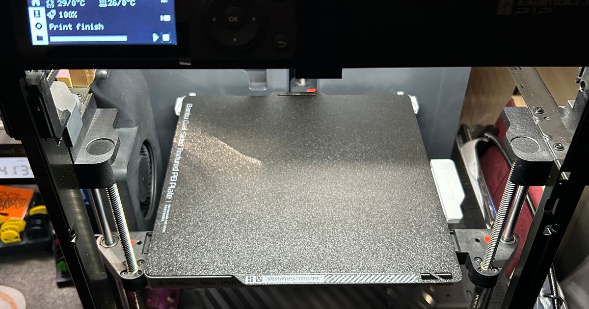 Bambu Lab P1P Led light clip front mount by Miggy | Download free STL ...