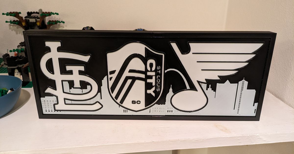 St. Louis Sports Sign with LED Backlighting by asdfbandit | Download ...