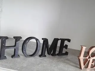 HOME Letters decoration by TestoMane | Download free STL model ...
