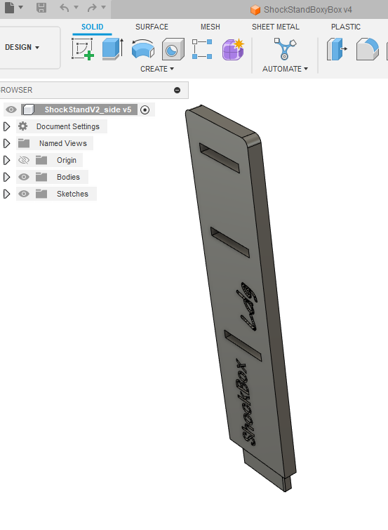 UPDATED! 1/8th 1/10th offroad RC shock stand by ludodg | Download free ...