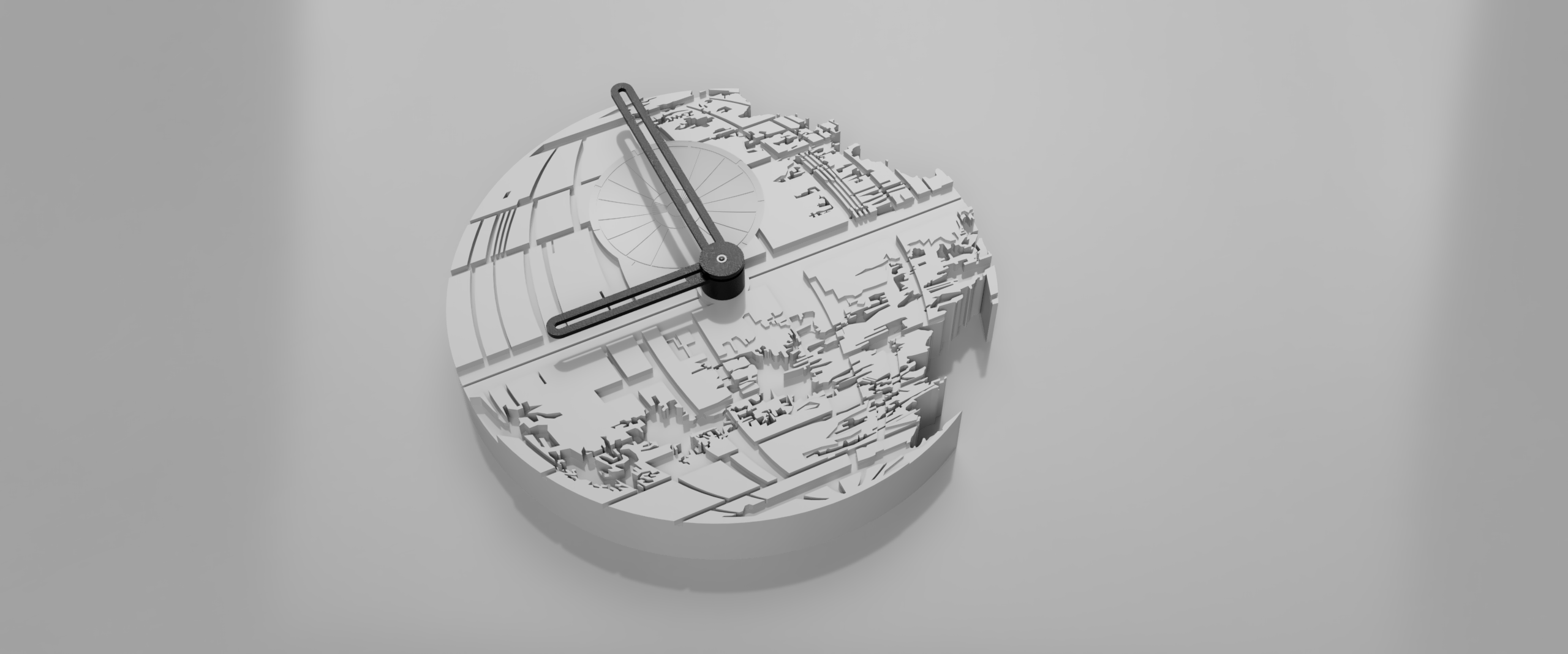Death Star Clock por Nils Kal | Descargar modelo STL gratuito ...