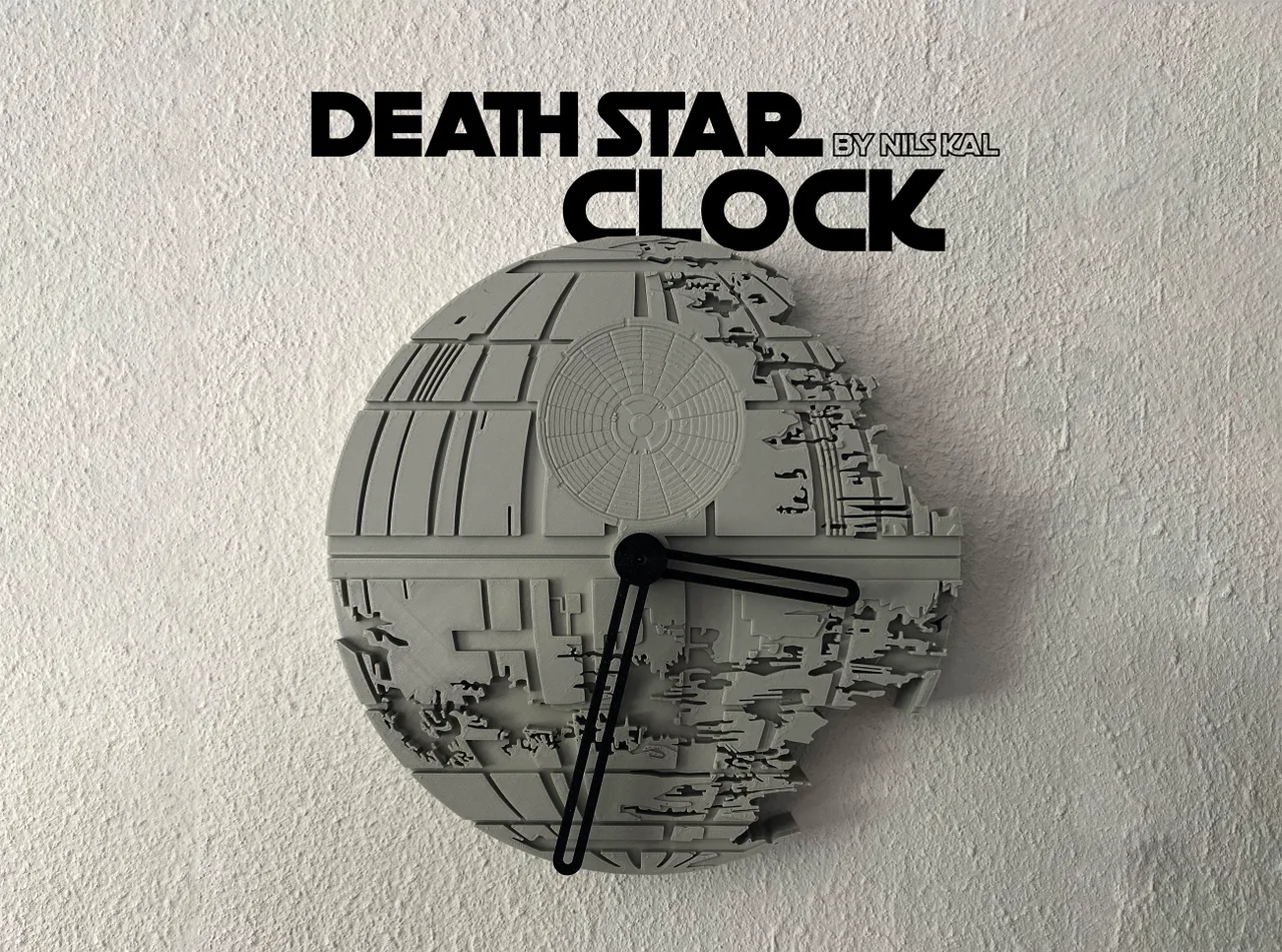 Death Star Clock by Nils Kal | Download free STL model | Printables.com