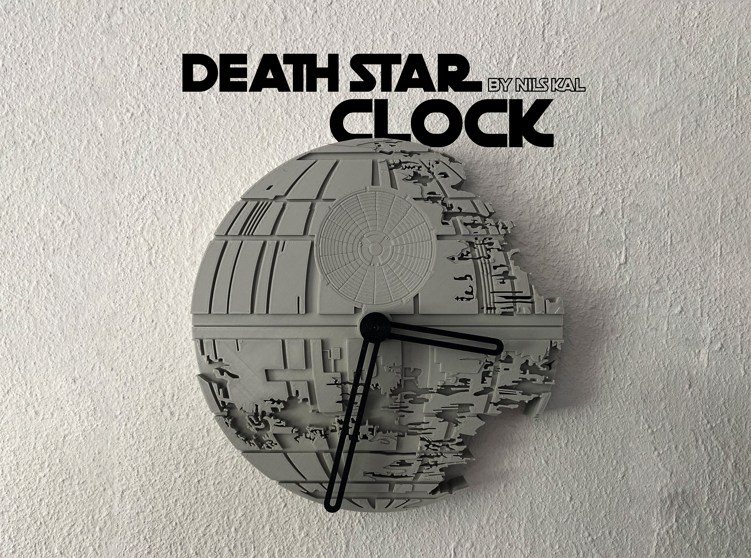 Death Star Clock by Nils Kal | Download free STL model | Printables.com