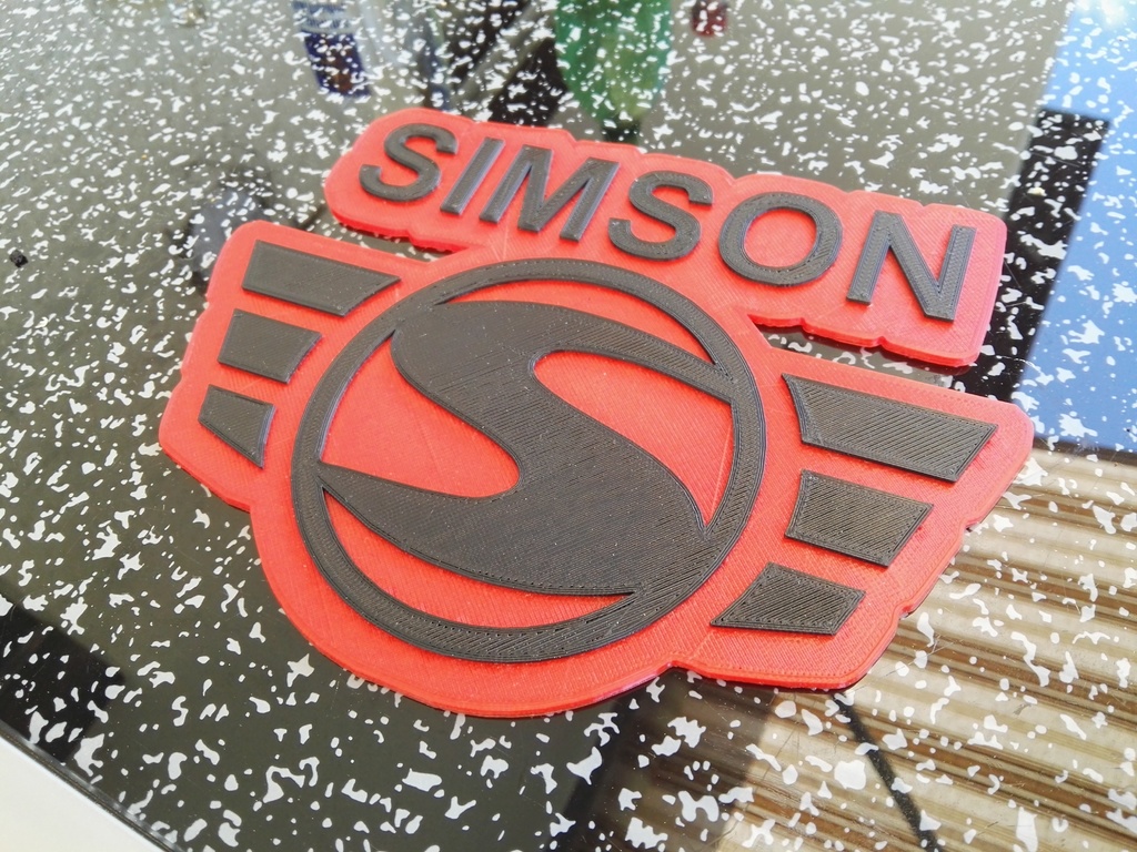 Simson Logo por TestoMane | Descargar modelo STL gratuito | Printables.com