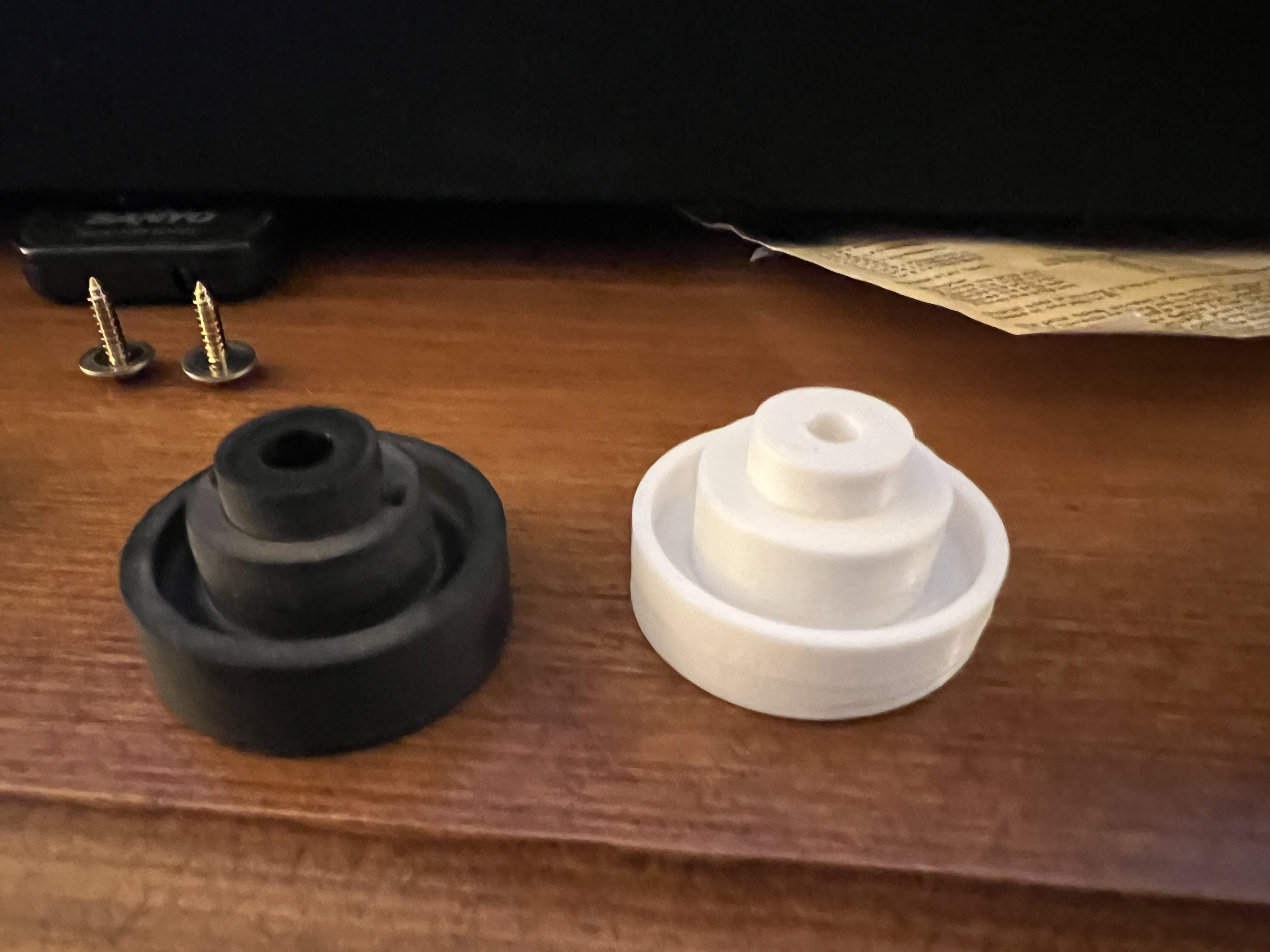 Denon Turntable DP-45F replacement foot by Tom Anderson (The Real NEO ...